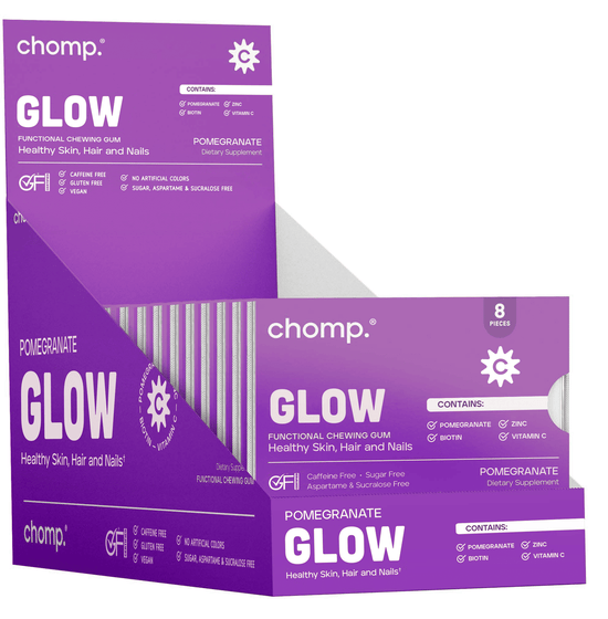 Glow Gum: Beauty Chewing Gum - Chomp Gums